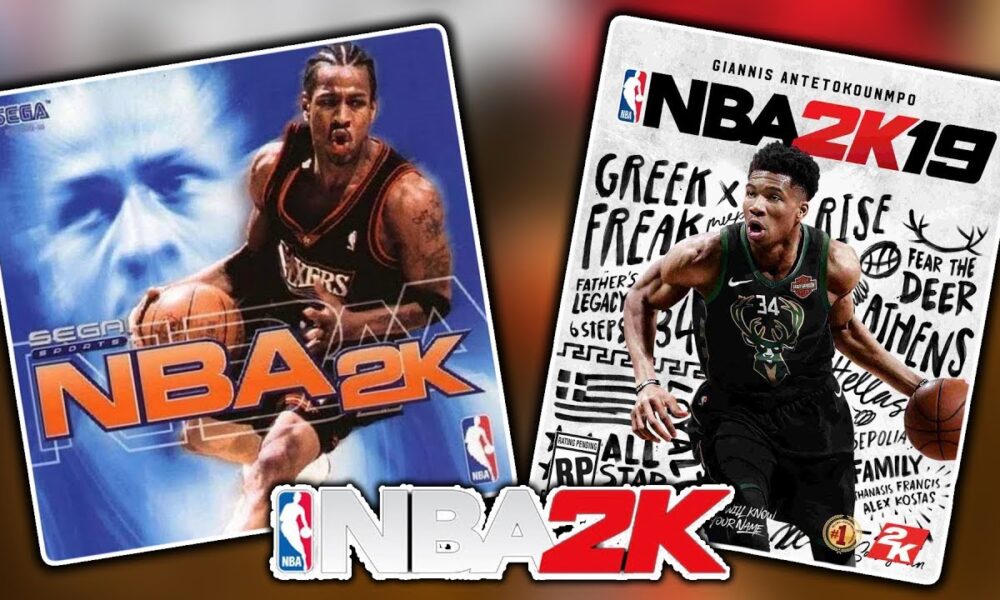 Tutte le cover di NBA 2K dal 2000 al 2024 - NBARELIGION.COM