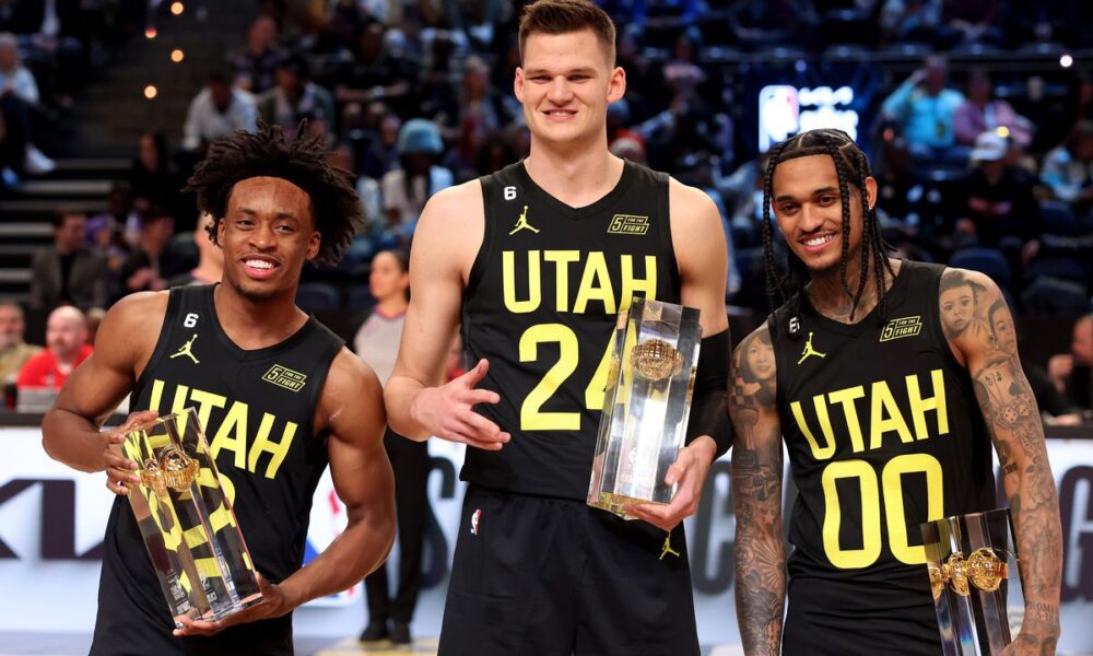NBA, il trio dei Jazz vince la Skills Challenge 2023: battuto il team ...